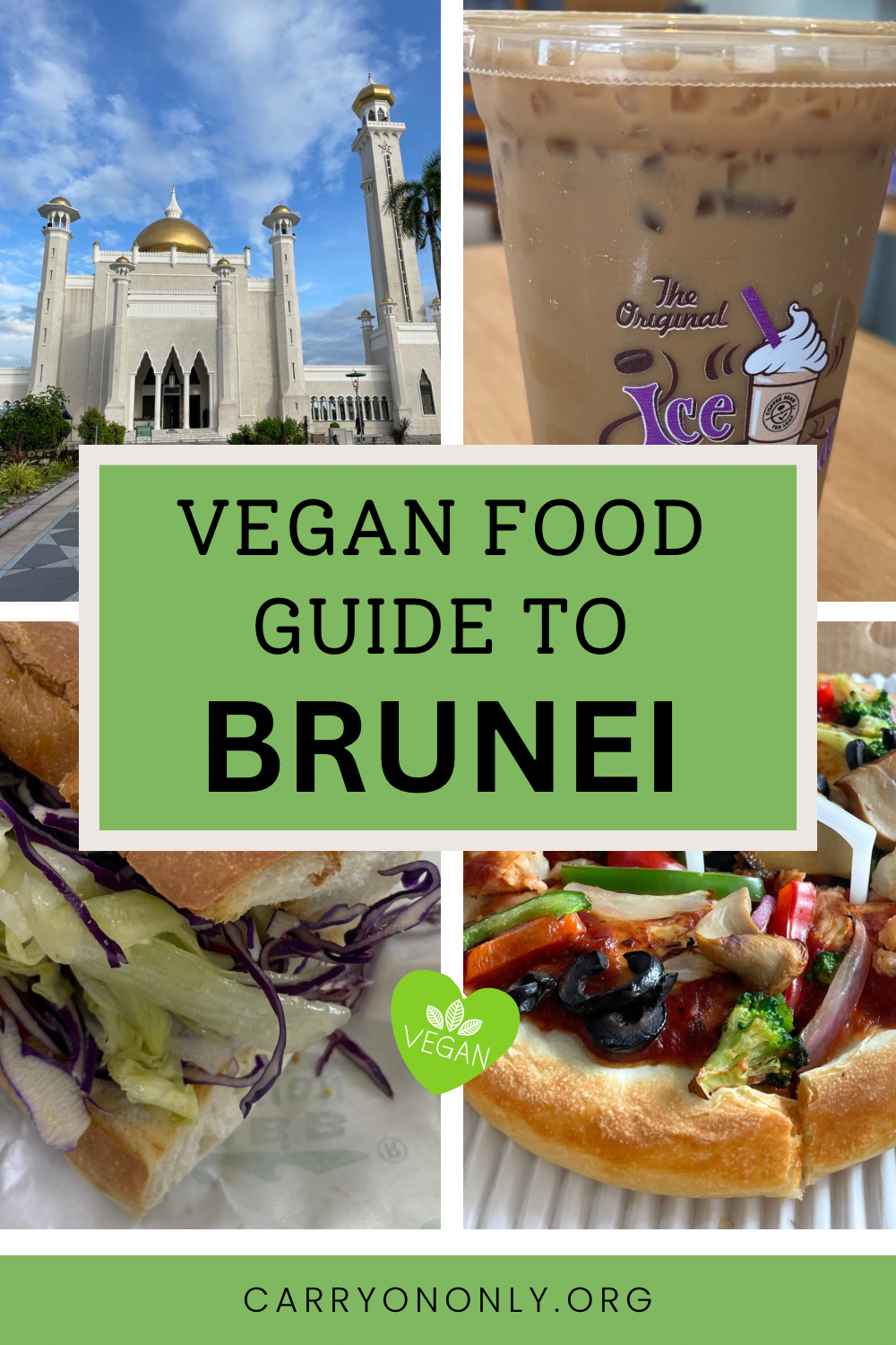 Vegan Food Guide to Brunei - CARRY ON ONLY